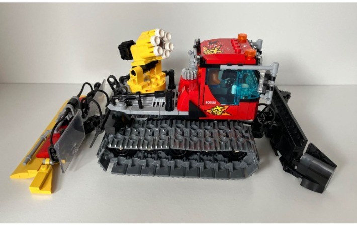 LEGO MOC-175976 60222 Snowgroomer - Modification with functions by ...