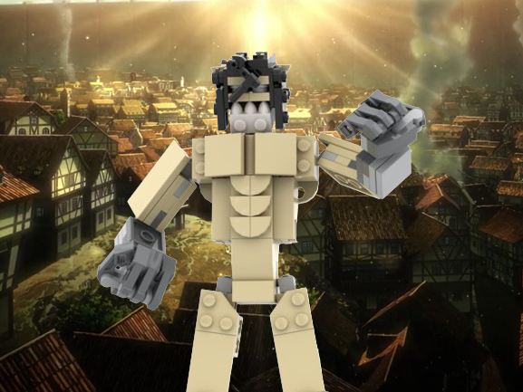 LEGO MOC EREN YEAGER ATTACK TITAN SEASON 4 7 INCH by kaiju_brick ...