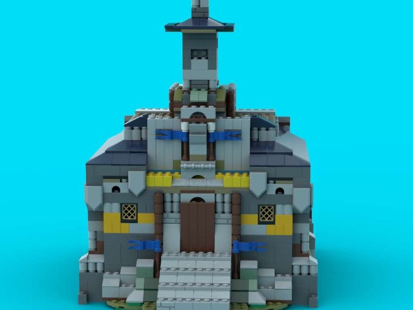 LEGO MOC Stronghold (built from 3 x 31120) by cypek123 | Rebrickable ...