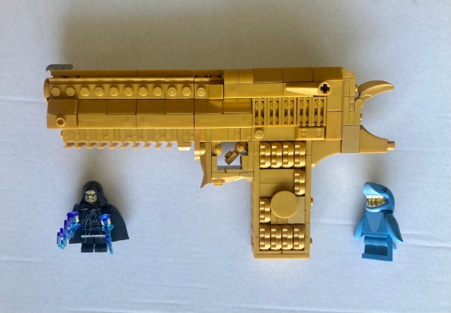 LEGO MOC-220910 Golden Desert Eagle handgun by zachpieces | Rebrickable ...