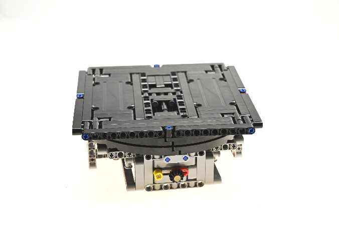 LEGO MOC Motorized turntable by technic_Franz | Rebrickable - Build ...