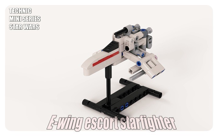 LEGO MOC TECHNIC E wing starfighter by pins_n_liftarms | Rebrickable ...
