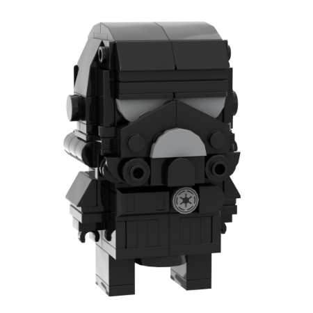 LEGO MOC Storm trooper Brickheadz by Ant0noo | Rebrickable - Build with ...