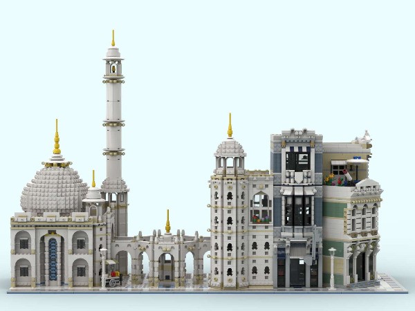 LEGO MOC Mosque Corner (TajMahal & AssemblySquare Atl-Build) by ...