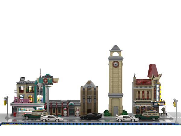 LEGO MOC-174703 Fortnite Tilted Towers Clocktower by building-and ...