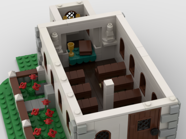 LEGO MOC Bavarian Church by S-Brick | Rebrickable - Build with LEGO