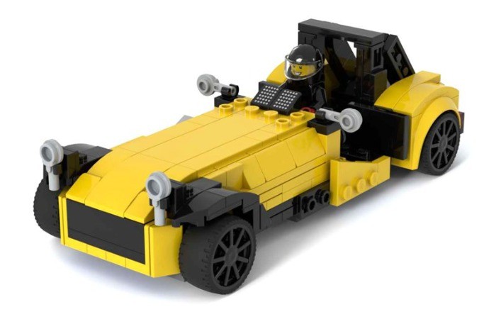 LEGO MOC 76901 Caterham Seven Superlight by EduViPe | Rebrickable ...