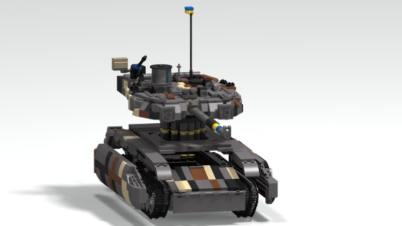 LEGO MOC T-84BM Oplot by MEMbrana | Rebrickable - Build with LEGO