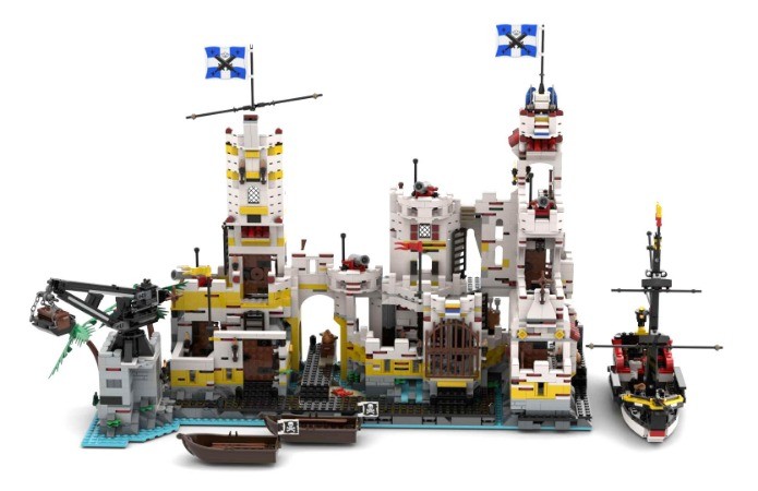 LEGO MOC 10320 Eldorado General Headquarters (Fortress) by EHOI ...