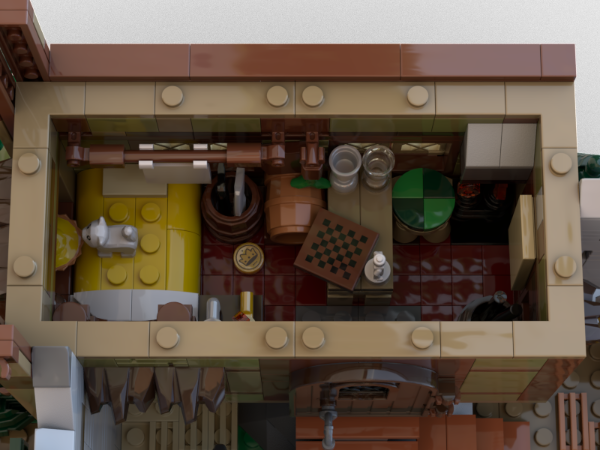 LEGO MOC The Medieval Merchant by Gr33tje13 | Rebrickable - Build with LEGO