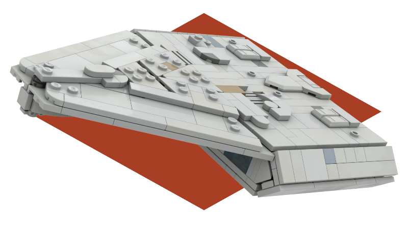 LEGO MOC Quasar Fire-class Carrier by MM0nu | Rebrickable - Build with LEGO