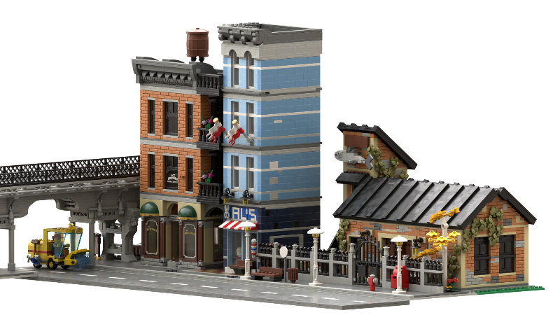 LEGO MOC Old Canning Fish Factory by Curraheetom | Rebrickable - Build ...
