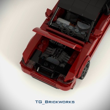 LEGO MOC Subaru SVX by tg_brickworks | Rebrickable - Build with LEGO