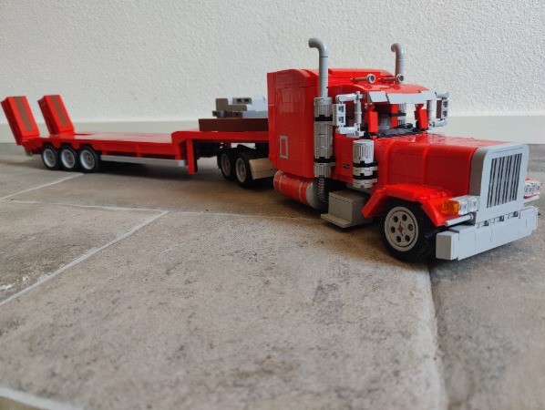 LEGO MOC-176547 Remote controlled Peterbilt 389 ≈1:23 by OwnGaming ...