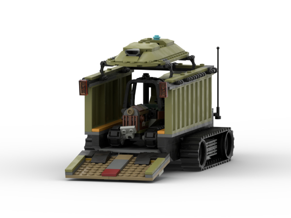 LEGO MOC-171239 Tracked heavy transporter carrier by fuz | Rebrickable ...