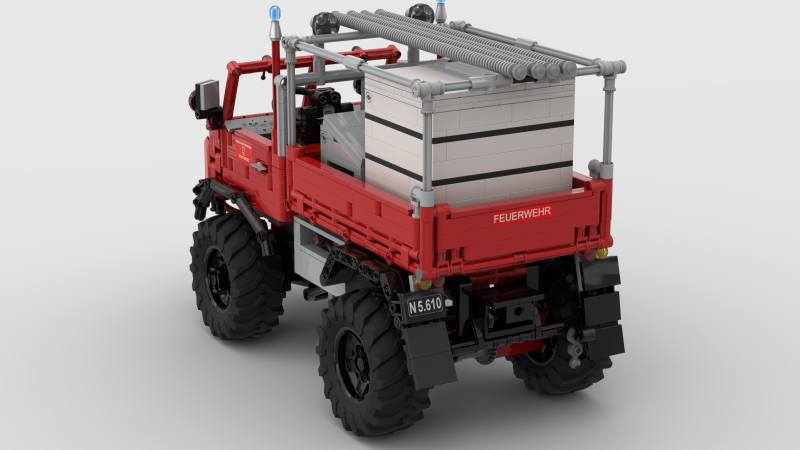 LEGO MOC Unimog U411 from Fire Department Gmuend (Austria) by hjvdh ...