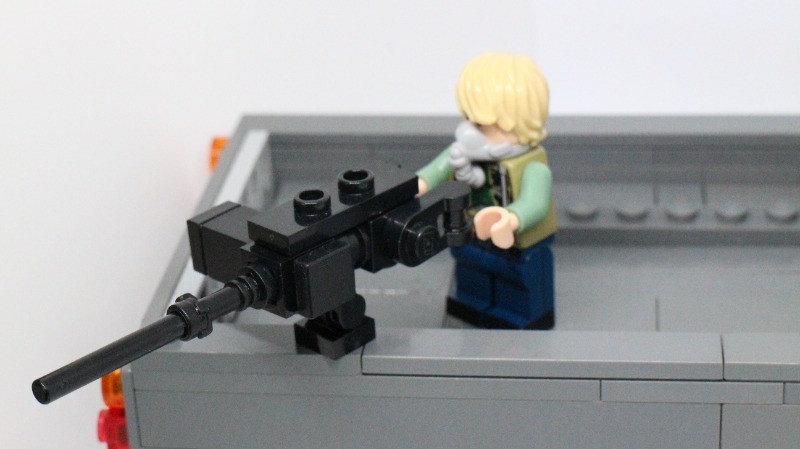 LEGO MOC .50 Cal Machine Gun by JustBrix | Rebrickable - Build with LEGO