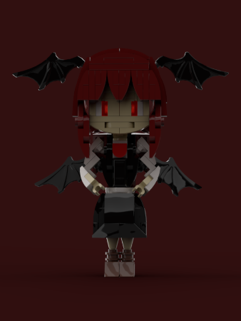 LEGO MOC Touhou - Koakuma (figure only release) by Vahmi | Rebrickable ...