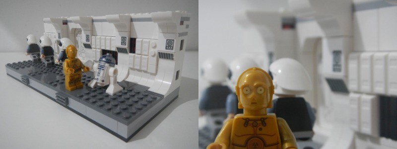 LEGO MOC Tantive IV Hallway by hglegobr1 | Rebrickable - Build with LEGO