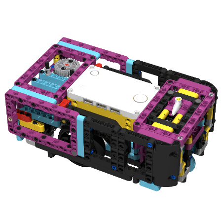 LEGO MOC Compact Driving Base with Small Wheels by uImagine ...