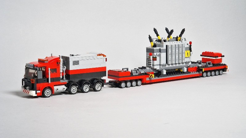 LEGO MOC-175451 Heavy transport with transformer by nevertooold68 ...