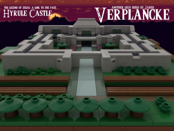 LEGO MOC The Legend of Zelda: A Link to the Past - Hyrule Castle Map by ...