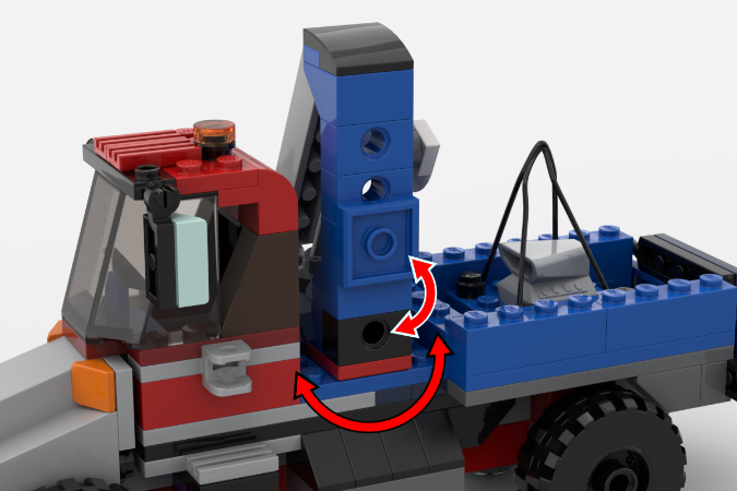 LEGO MOC Crane Truck by BrickBash | Rebrickable - Build with LEGO