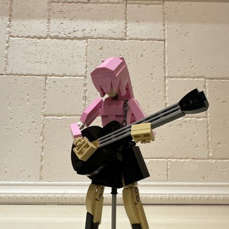 LEGO MOC Bocchi the Rock - Gotoh Hitori by Hai22 | Rebrickable - Build ...