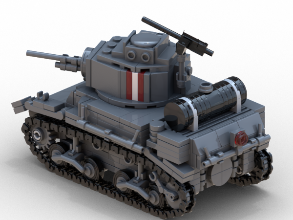 LEGO MOC M3a1 Stuart (2/6 division AIF) by IScreamClone | Rebrickable ...