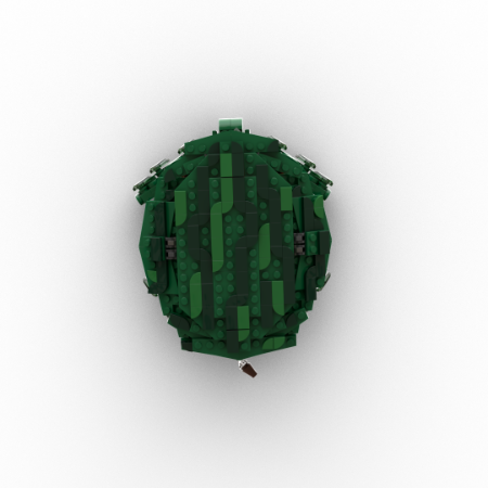 LEGO MOC watermelon tortoise by MESsemble | Rebrickable - Build with LEGO