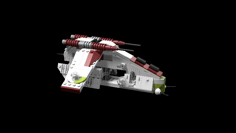 LEGO MOC Republic Gunship (First Battle of Geonosis) by SiberianScholar ...