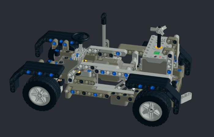 LEGO MOC Simple Car(简单小汽车) by forder014 | Rebrickable - Build with LEGO