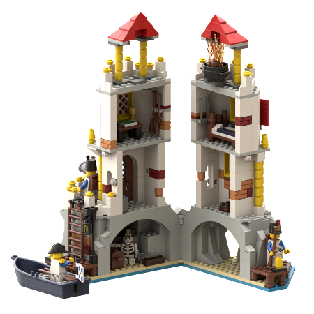 LEGO MOC Port Royal Lighthouse / Captn Flintlock Isle by Curraheetom ...