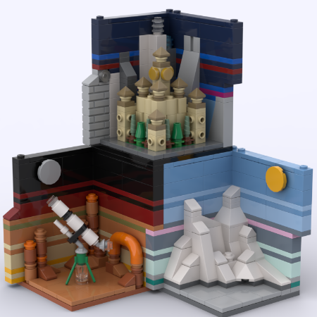 LEGO MOC Utah - Habitat Stack by Salt_LEGO_City | Rebrickable - Build ...
