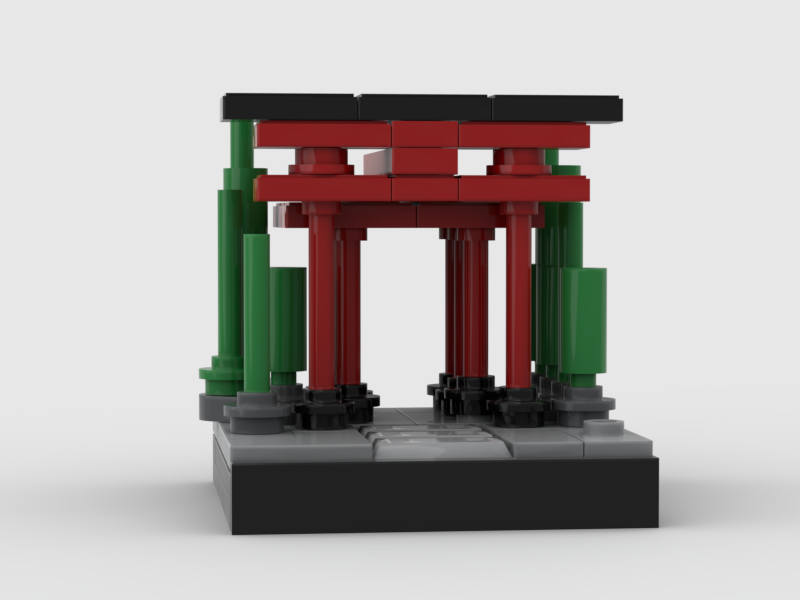 LEGO MOC-225963 Torii Gate - Tokyo 21051 by vl4d_r | Rebrickable ...