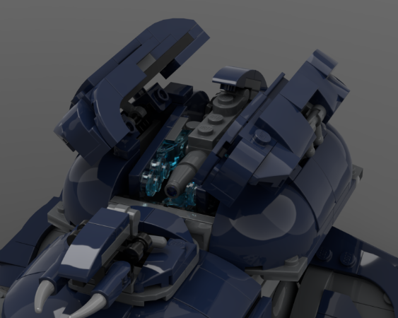 LEGO MOC-213286 T26 Zurdo-pattern 'Wraith' Mortar Tank (Halo) by ...