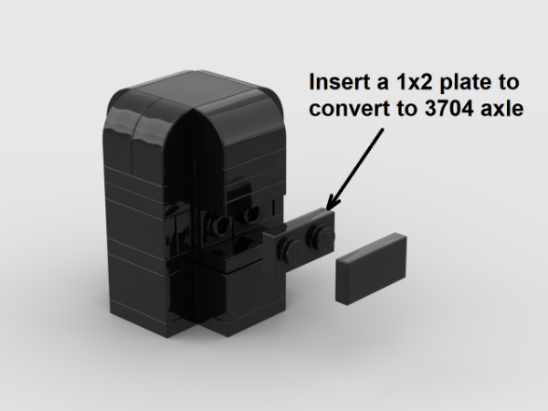 LEGO MOC-197028 Upscaled technic axle 2L by Briquoleur | Rebrickable ...