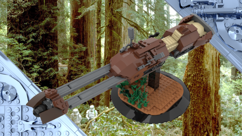 LEGO MOC-180274 Scout Trooper buildable figure by raguidel ...