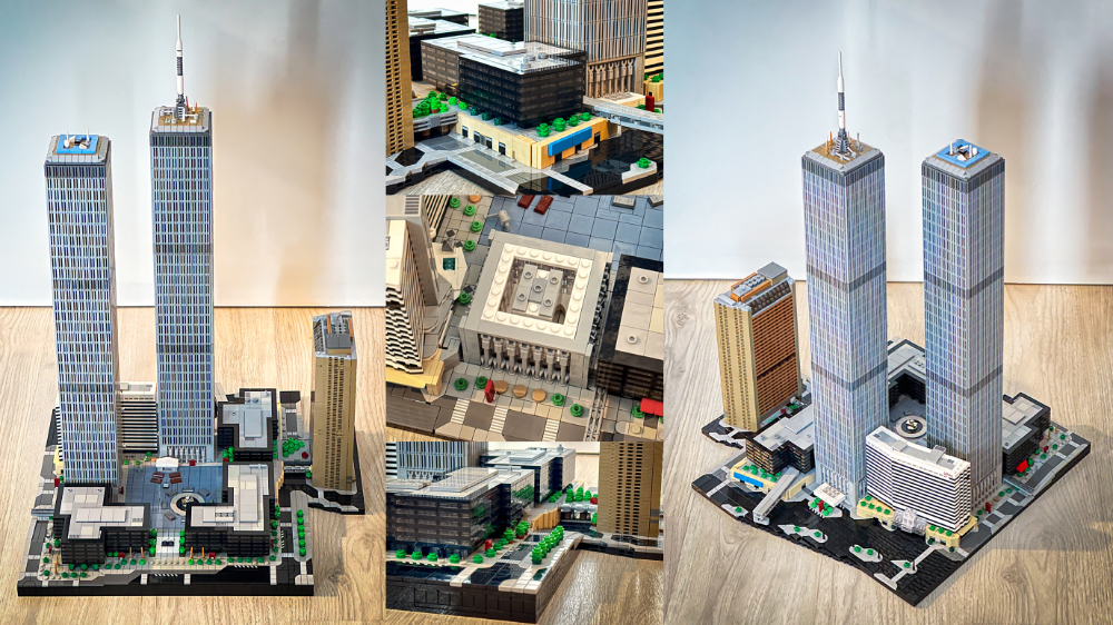 LEGO MOC-177998 World Trade Center Complex 1:800 Scale by SPBrix ...