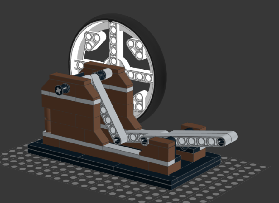 LEGO MOC-242080 Finger Powered Engine by BarracudaBrick | Rebrickable ...