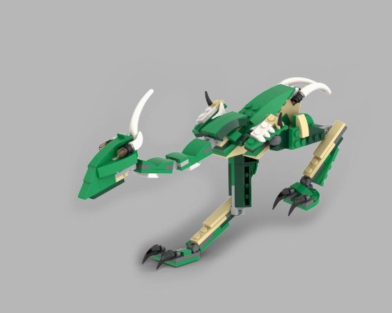 LEGO MOC 31058 alternative build Phorusrhacos by DS3D | Rebrickable ...