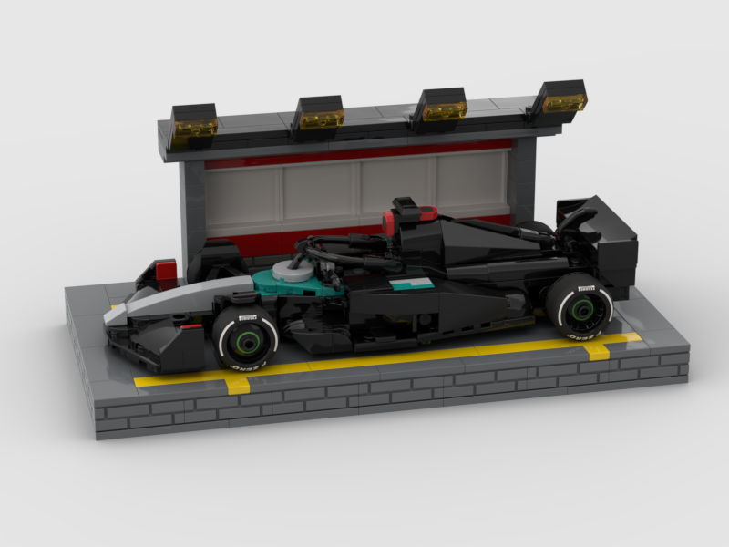 LEGO MOC Speed Champion Formula One Single Car Display by Rogue ...