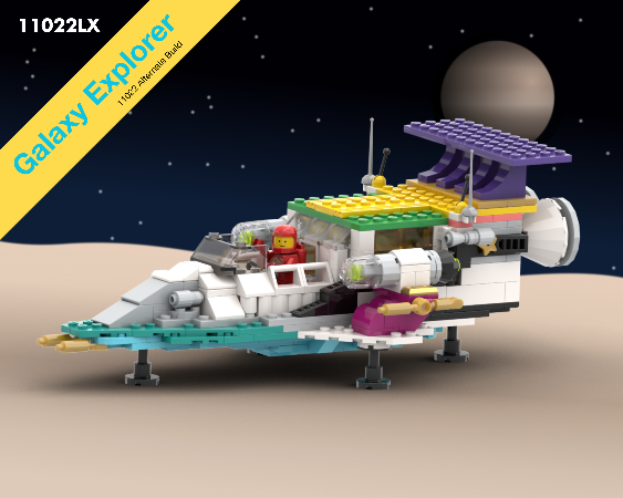 LEGO MOC 11022LX Galaxy Explorer by ReBrick.me | Rebrickable - Build ...