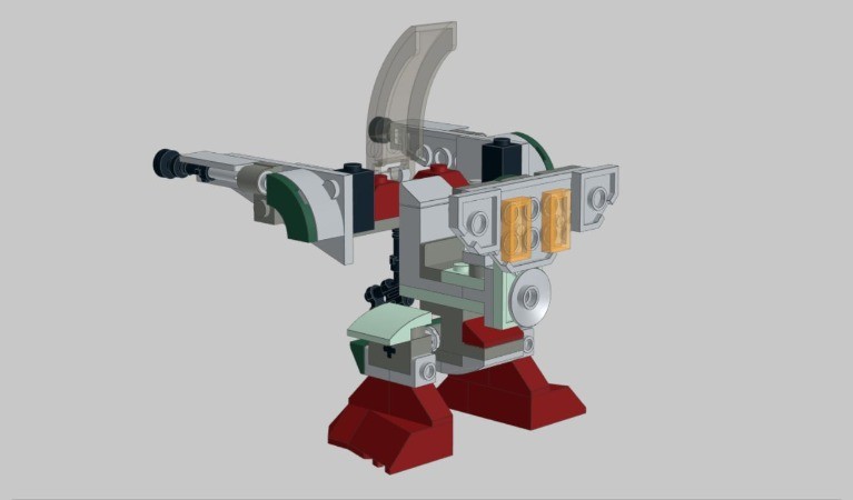 LEGO MOC 75344 - Boba Fett Microfighter Alt Build - Mech by TTuu ...