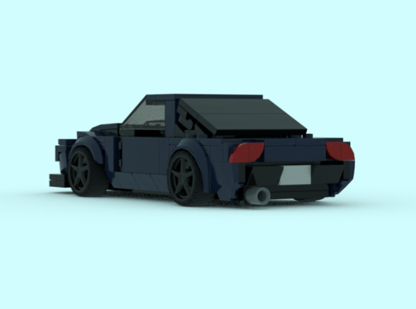 LEGO MOC Nissan 240SX (S13) rocket bunny kit by notimportantdude ...