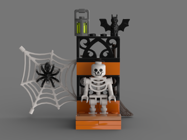LEGO MOC Halloween VIP Pack Minifigure Stand by Bricks and Capes ...