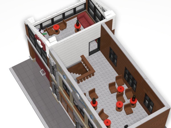 LEGO MOC-164954 Brickstone Brewery & Comedy Club Modular Building by ...