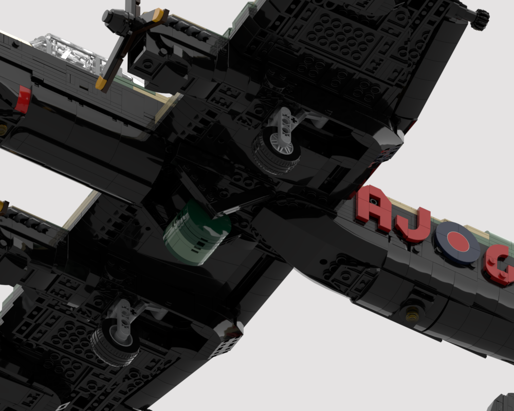 LEGO MOC-235567 Avro Lancaster by Al3xW40 | Rebrickable - Build with LEGO