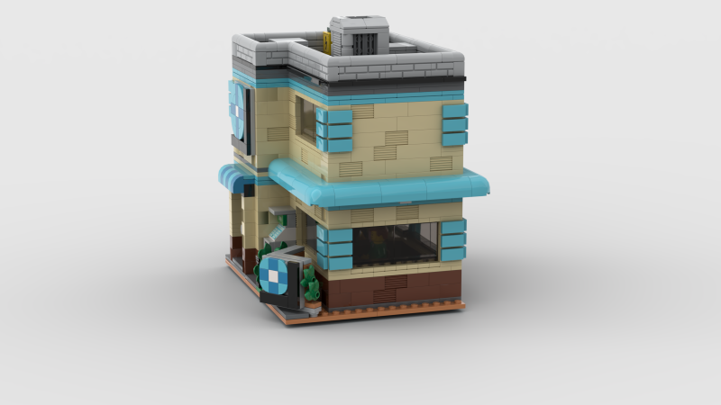 LEGO MOC Bank by davidgitz | Rebrickable - Build with LEGO