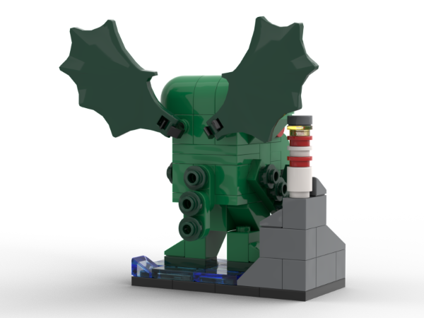 LEGO MOC Cute Cthulhu by AntOrman | Rebrickable - Build with LEGO